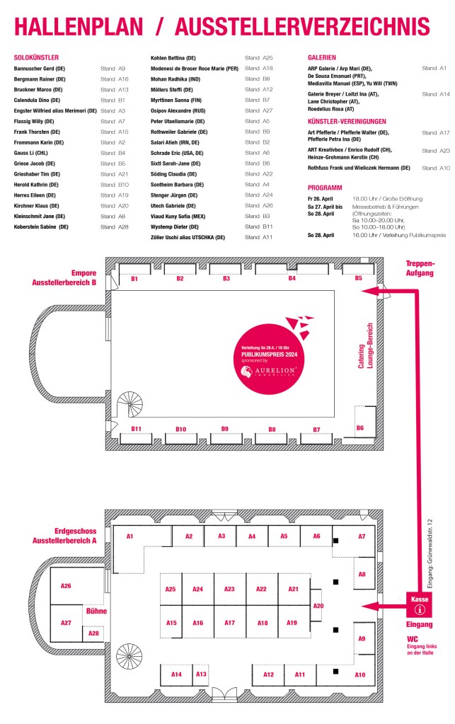 HALLENPLAN 2024 | main art